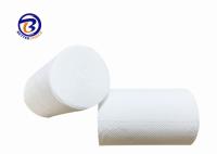 China Soft Comfortable Toilet Disposable Paper Tissue Roll 15 Gsm H 9CM for sale