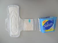 China High Absorbency Female Hygiene Sanitary Napkin Diaper With Breathable PE Film for sale
