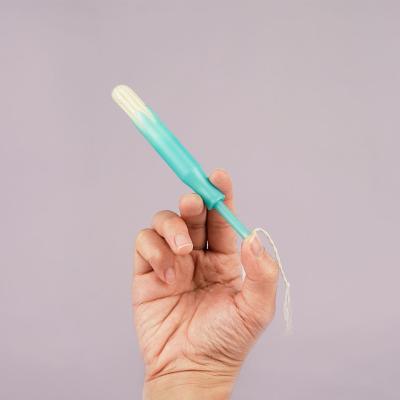 China BPA Free Biodegradable Organic Tampons with Applicator 20 Pack for sale