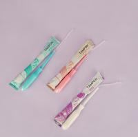 China Hygienic Women Cotton Applicator Tampon Biodegradable for sale