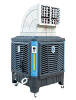 China Portable Evaporative Air Cooler Remote Control Large Water Tank Oscillating Louvers for sale