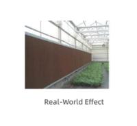 China Evaporative Cooling Pad High Efficiency Anti Mold Long Lifespan for sale