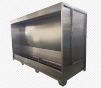China Water Curtain Swirl Spray Booth High Efficiency Low Maintenance Anti Clogging for sale