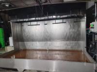China Water Curtain Swirl Spray Booth High Efficiency Low Maintenance Anti Clogging for sale