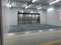 China Water Curtain Swirl Spray Booth High Efficiency Low Maintenance Anti Clogging for sale