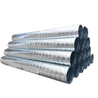 China Galvanized Spiral Duct Ventilation Dust Collection Corrosion Resistant for sale