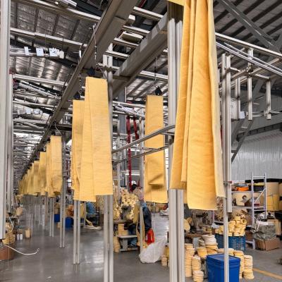 China Industrial FMS PPS Filter Bag High Temperature PTFE Membrane Long Life for sale