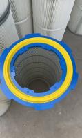 China Quick Release Dust Cartridge Filter Anti Static High Temperature Flame Retardant for sale