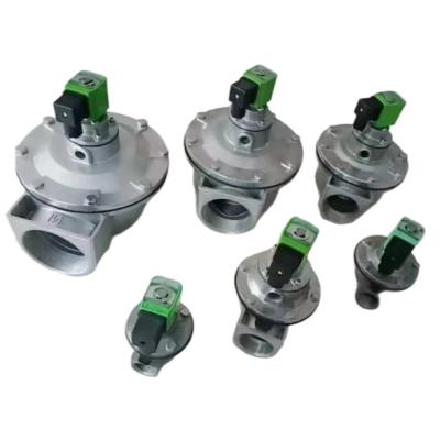 China Baghouse Solenoid Pulse Valve Right Angle Submerged 1 Inch 2 Inch High Flow Durable for sale
