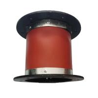 China Industrial Blower Duct Flexible Connector High Temperature Fireproof Silicone for sale