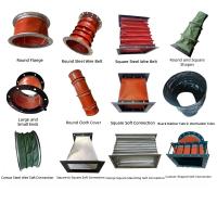 China Industrial Blower Duct Flexible Connector High Temperature Fireproof Silicone for sale