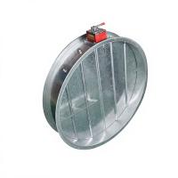 China Fire Smoke Damper 70 280 Degree Adjustable Industrial Ventilation Exhaust for sale