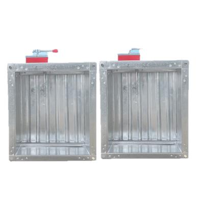 China Fire Smoke Damper 70 280 Degree Adjustable Industrial Ventilation Exhaust for sale
