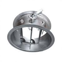 China Manual Volume Control Damper Galvanized Steel Adjustable Industrial Fire HVAC for sale
