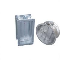 China Manual Volume Control Damper Galvanized Steel Adjustable Industrial Fire HVAC for sale