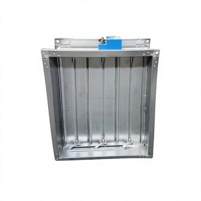 China Motorized Volume Control Damper Heavy Duty High Temperature Rectangular for sale