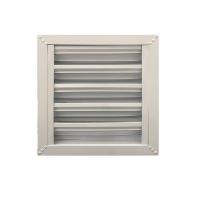 China Industrial Rainproof Louver Heavy Duty Aluminum Waterproof Fire Ventilation for sale