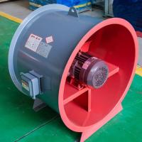 China HTF Smoke Exhaust Fan High Temperature Dual Speed Explosion Proof for sale