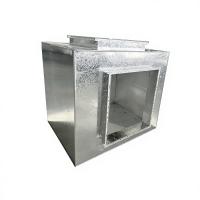 China Sound Attenuator Plenum Galvanized Steel Industrial Ventilation Low Noise for sale