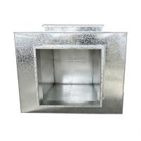 China Sound Attenuator Plenum Galvanized Steel Industrial Ventilation Low Noise for sale