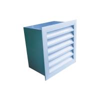 China Square Wall Mounted Axial Exhaust Fan High Airflow Low Noise Corrosion Resistant for sale
