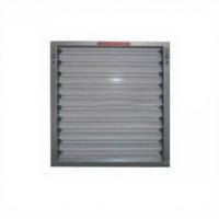 China Heavy Duty Shutter Exhaust Fan Aerodynamic Auto Louver Weatherproof for sale