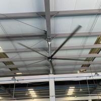 China HVLS Ceiling Fan Permanent Magnet Energy Efficient Low Noise Wide Coverage for sale