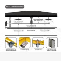 China Permanent Magnet HVLS Fan Energy Saving Large Diameter Industrial for sale