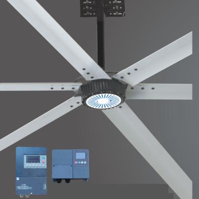 China Permanent Magnet HVLS Fan Energy Saving Large Diameter Industrial for sale