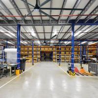 China Permanent Magnet HVLS Fan Energy Saving Large Diameter Industrial for sale