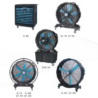 China Brushless Permanent Magnet Mobile Industrial Fan High Airflow Low Noise Energy Saving for sale