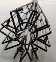 China Custom Round Pleated Filter Bag Cage Silicone Coated Corrosion Resistant for sale