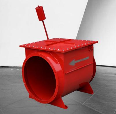 China One Way Explosion Isolation Valve Multi Industry Flameless Self Locking for sale