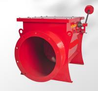 China One Way Explosion Isolation Valve Multi Industry Flameless Self Locking for sale