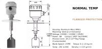 China Dust Explosion Protection Rotary Paddle Level Switch for Silo Level Control for sale