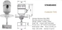 China Dust Explosion Protection Rotary Paddle Level Switch for Silo Level Control for sale