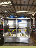 China Wet Downdraft Grinding Table Water Swirl Scrubbing Low Filter Maintenance for sale