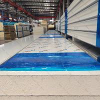 China White Cold Room Panel Rock Wool Sandwich Exterior Wall Sandwich Panel for sale