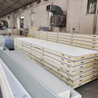 China 100mm 150mm 200mm Thermal Insulation Pu Sandwich Panel For Cold Storage Wall/Ceiling for sale