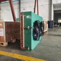 China Fin And Tube Air Cooler Condenser With Copper / Aluminum / Stainless Steel for sale