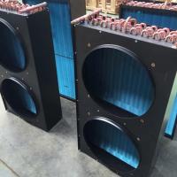 China Size Customized Air Cooler Condenser Quiet Operation With 0.3-1.2mm Tubes for sale