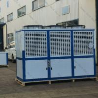 China Customized Aluminum Air Cooler Condenser With Copper Tube / Axial Fan for sale