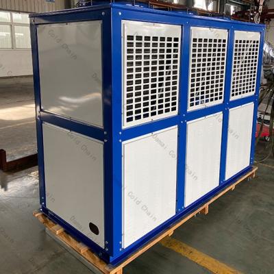 China DM Industrial Air Cooler Condenser H Type Customized with Direct Drive / Axial Fan for sale