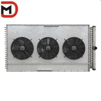 China Industrial 380V/220V Refrigeration Air Cooled Condenser with motor Fans walk in freezer for sale