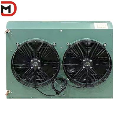 China Direct Drive Refrigeration Air Cooled Condenser for Efficient Air Cooling walk in cooler for sale