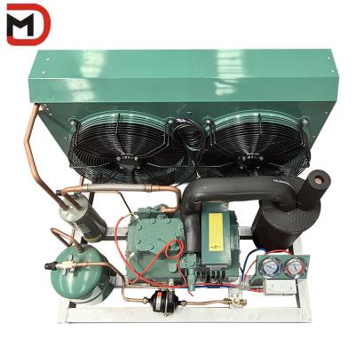 China Customizable Industrial Cooling Solution Freezer Room Condensing Unit With Condensing Temperature 0-10c And -15--25c for sale