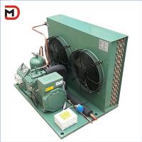 China Semi Hermetic Piston Compressor Type Condensing Unit Noiseless For Supermarket for sale