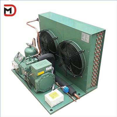 China Semi Hermetic Piston Compressor Type Condensing Unit Noiseless For Supermarket for sale