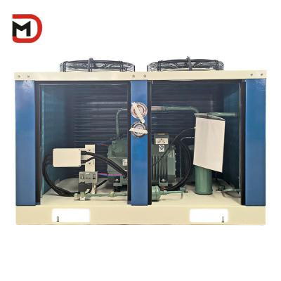 China Frequency Fan Commercial Refrigeration Condensing Unit With Cold Storage Room Compressor for sale