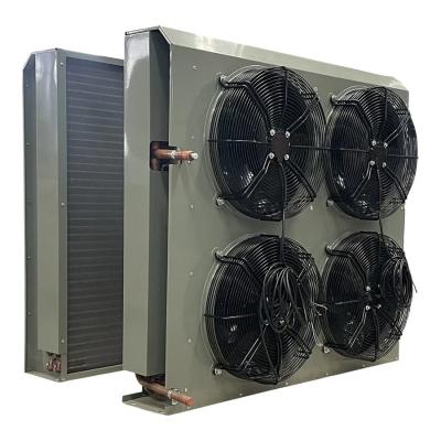 China Industrial Grade Air Cooled Condenser with 50-70 CFM Air Flow and 10-15W Power Consumption for sale